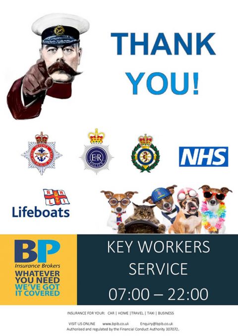Key Workers Service | BP Insurance Brokers